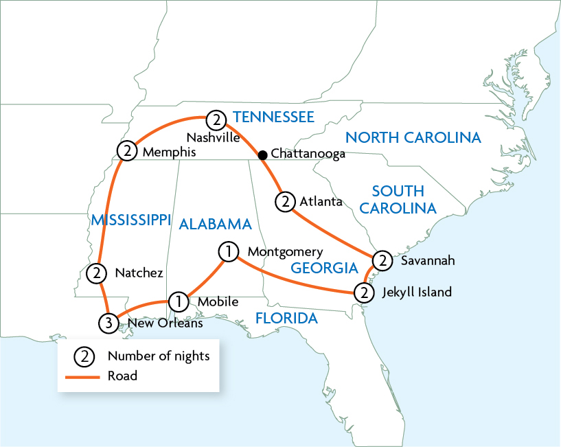 Best of the Deep South | Touring with Trailfinders